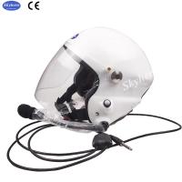 China GD-K01-S6 and GD-G-S6 Paramotor helmet with intercom Paratrike intercom systercom autogyro helmet Open Cockpits helmet for sale