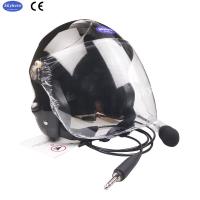 China GD-K01-S6 and GD-G-S6 Paramotor helmet with intercom Paratrike intercom systercom autogyro helmet Open Cockpits helmet for sale