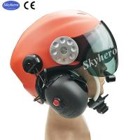 China En 966 Standard Powered Paragliding Helmet  Noise Cancel Paramotor Helmet Color Red Black White Blue Paramotor for sale