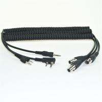 China GD-C Helmet High noise cancel Aviation Headset Connector for sale