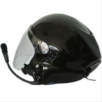China EN966 Noise cancel Paramotor helmet  PPG helmet white double side PTT  13 years Factory for sale