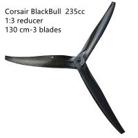 China Corsair BlackBull/CorsairM19Y /Black Magic/Corsair M21/Corsair M25Y/Black Devil paramotor carbon propeller for sale