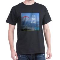 China Custom Paragliding Paramotor short Sleeve T shirt  Paragliding Pictogram Flight Sports  cheap price fast delivery for sale