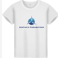 China Custom T shirt for paramotor school paragliding school paramotor lesson fly team cheap price fast delivery for sale