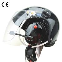 China Noise cancel Powered paragliding helmet White PPG helmet EN966 Paramotor helmet for sale