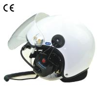 China Noise cancel Powered paragliding helmet White PPG helmet EN966 Paramotor helmet for sale