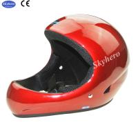 China Full Face Paragliding Helmet Kevlar and Glass Fiber Composite Materials Lightweight for sale