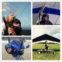 China EN966 certification full face Paraglider helmet High quality Hang gliding helmet factory supply close to the face for sale