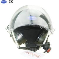 China Carbon Fiber Noise cancel Paramotor helmet with full headset CR-GD-C02  Factory directly sale Powered paragliding helmet for sale