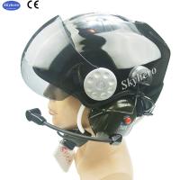 China En 966 Standard Powered Paragliding Helmet  Noise Cancel Paramotor Helmet Color Red Black White Blue Paramotor for sale