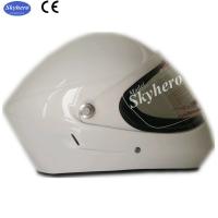 China High quality Full face Paragliding helmet GD-F Red colour By fiber glass material for sale