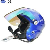 China Hot sale Noise cancel Powered paraglider helmet Blue paramotor helmet Color blue red black for sale
