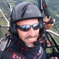 China Grey Paramotor helmet GD-G with full headset PPG helmet  Noise cancel powered paragliding helmet for sale