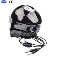 China Black Noise Cancel Paramotor Helmet With Goprobase Professional Factory for sale
