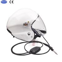 China Powered paraglider helmet PPG helmet white Paramotor helmet 820g+/-50g EN966 certificated blue red black grey for sale