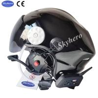 China Paramotor Helmet PPG Helmet With High Noise Cancel Bluetooth Headset EN966 for sale
