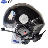 China BT-GD-K01 Paramotor Helmet PPG Helmet With High Noise Cancel Bluetooth Headset EN966 for sale