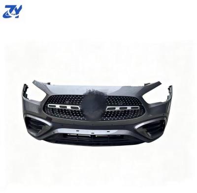 China PP Front Bumper Rear Bumper Side Skirt Body Kit Auto Parts for Mercedes-Benz GLA W247 Front Bumper with Grille Diffuser for sale
