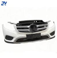 China For Mercedes-Benz GLC43 GLC300 AMG X253 W253 2016-2019 Front Bumper Kit with Grille Chrome Trim Kit for sale
