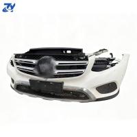 China For Mercedes-Benz GLC43 GLC300 AMG X253 W253 2016-2019 Front Bumper Kit with Grille Chrome Trim Kit for sale