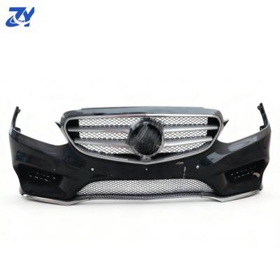 China For Mercedes-Benz E-class W212 New E260 E300 Front Bumper Assembly, with Grille Radiator Body Kit Bumper Car Parts for sale
