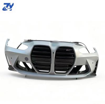 China For BMW G80 M3 G82 M4 G83 Front Bumper Assembly with Radiator and Headlight Hood Fender Suitable for New Cars for sale