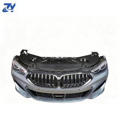 China For BMW 8 Series G14 G15 G16 Front Bumper Assembly with Radiator and Hood Car Accessories Car Body System Body Kit for sale