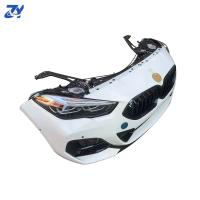 China High Quality Used Body Kit Front Bumper Assembly with Grille Radiator Fan Parking Sensors and Headlights for BMW 2 Series F44 for sale