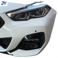 China High Quality Used Body Kit Front Bumper Assembly with Grille Radiator Fan Parking Sensors and Headlights for BMW 2 Series F44 for sale