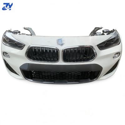 China High Quality Front Bumper Assembly with Headlights for BMW X2 F39 for sale