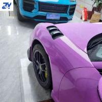 China Suitable for Porsche 718RS 982 Cayman Boxster RS Carbon Fiber air Intake Grille Fender for sale