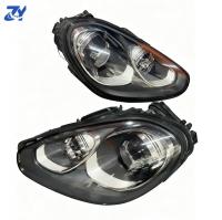 China High Configuration LED Black Matrix Headlight Assembly for Porsche Cayenne 2015-2018 GTS for sale