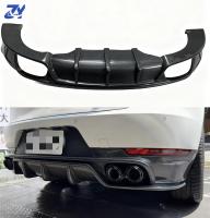 China 2017-2021 for Porsche MACAN High-Quality Carbon Fiber Rear Bumper Lip for sale
