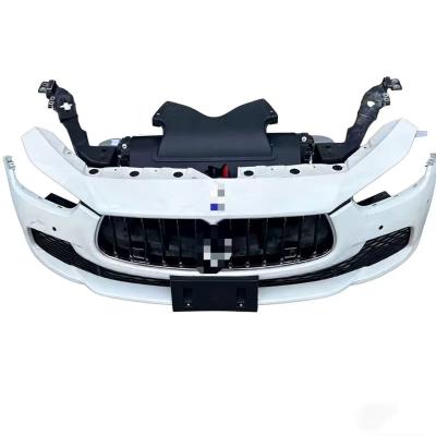 China Used Front Bumper Assembly with Radiator Headlights for Maserati Ghibli 2014-2022 for sale