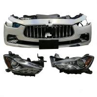 China Used Front Bumper Assembly with Radiator Headlights for Maserati Ghibli 2014-2022 for sale