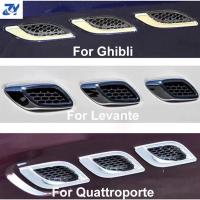 China Side Air Intake Blade Grille Plastic Side Outlet Vent Mesh Grille for Maserati Ghibli GT for sale