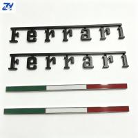 China Hot Selling High Quality Carbon Fiber Car logo for Ferrari F8 Spider&Tributo Car Emblem Badge for sale