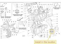 China For Ferrari California Ferrari 8 Cilindri Engine Bracket Original Equipment Manufacturer 269817 Engine Pad Bracket for sale