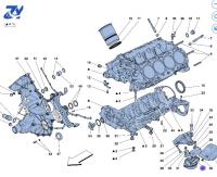 China For Ferrari 458 812 F12 FF Italian Spider GTC4 812 2012 Parts Engine Rubber Installation Original Equipment Manufacturer for sale