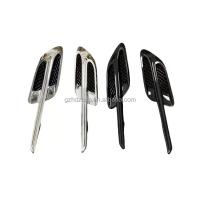 China High-Qulity Car Parts Fender Grill Electroplated Plastic Chrome Fender air Vent for Bentley Continental GT GTC for sale