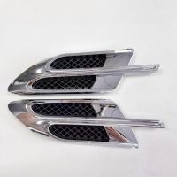 China Hot Selling Car Parts Fender Grill Electroplated plastic Chrome Fender air Vent for Bentley Bentayga for sale