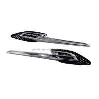 China High-Qulity Car Parts Fender Grill Electroplated plastic Chrome Fender air Vent for Bentley Continental GT GTC for sale