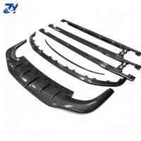 China For Bentley Continental GT High-Gloss Carbon Fiber Front Bumper Lip Kit New High Quality Body Kit for Upgrade for sale