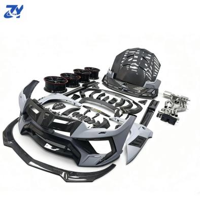 China Suitable for Lamborghini URUS Modification and Upgrade 3rd Generation MSY Dry Carbon Fiber Front and Rear bar Body Kit for sale