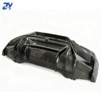 China For Lamborghini LP580 610Huracan Modified V Semi-carbon Fiber Rear Bumper for sale
