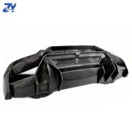 China For Lamborghini LP580 610Huracan Modified V Semi-carbon Fiber Rear Bumper for sale