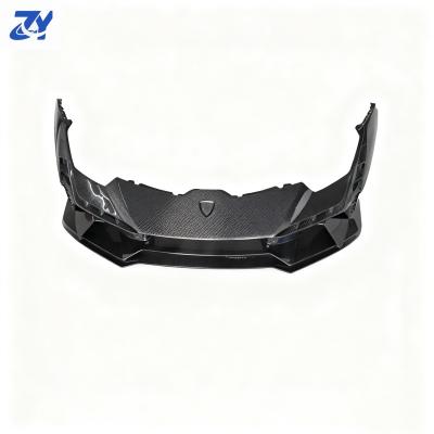 China Suitable for Lamborghini Huracan Lp610 580 Modified Track Version Carbon Fiber Front Bumper for sale