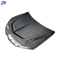 China 2024-2025 New Conditions for Lamborghini Dry Carbon Fiber Engine Cover with Ventilation Holes for sale