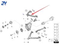 China Steel Front Upper Control Arm for Lamborghini Huracan LP580 LP610 OE 4T0505323A 4T0505324A New Made in China for sale