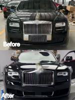 China Wholesale Original Car Parts for Rolls Royce Ghost 2010-2015 Upgrade to 2018 Body Kit Front Bumper Grills Hood Spare Assembly for sale